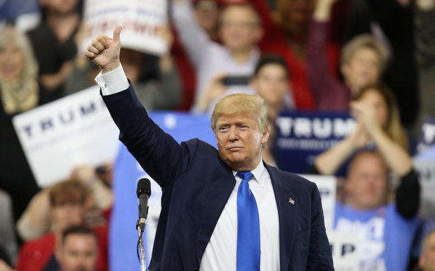 Donald Trump byl v Clevelandu zvolen kandidátem republikánů na ...