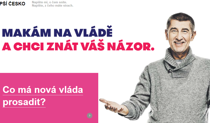 Babiš reklama Co má vláda prosadit » BUSINESS DAILY NEWS : BYZNYS NOVINY