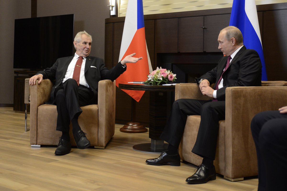 Zeman po setkání s Putinem: Sankce vůči Rusku by se měly zrušit ...
