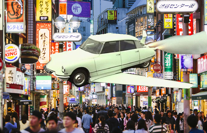 Japonsko chce mít do roku 2023 v provozu létající auta, pracuje na ...