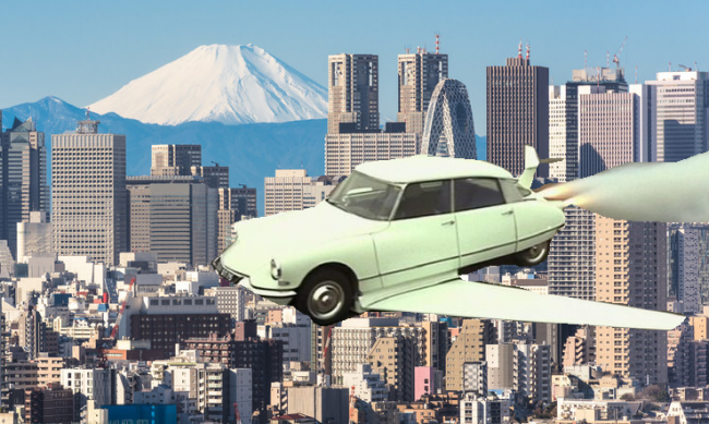 Japonsko chce mít do roku 2023 v provozu létající auta, pracuje na ...