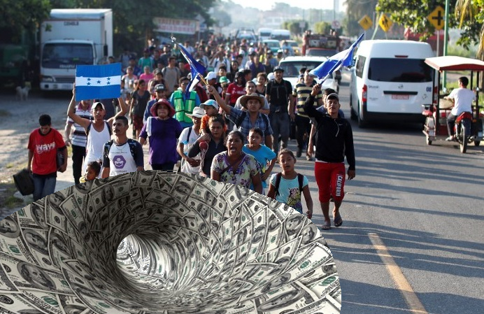 Efektivní migrace: Karavana migrantů je pro běžence levnější, než drahé ...